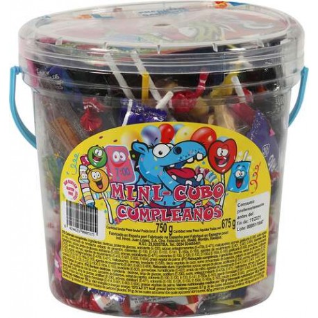 Assortiment Mini Jelly Cubes Snoepjes - FeestjesMix